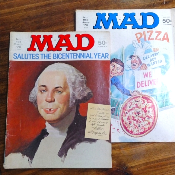 Mad Magazine | Other | Vintage 2 Mad Magazine | Poshmark
